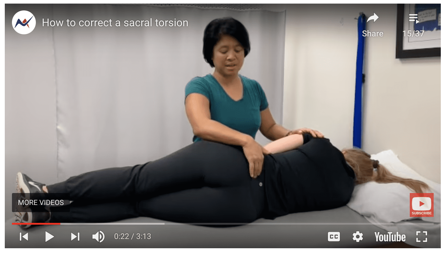Hands On WEDNESDAY – How to correct a sacral torsion – Movewell Academy