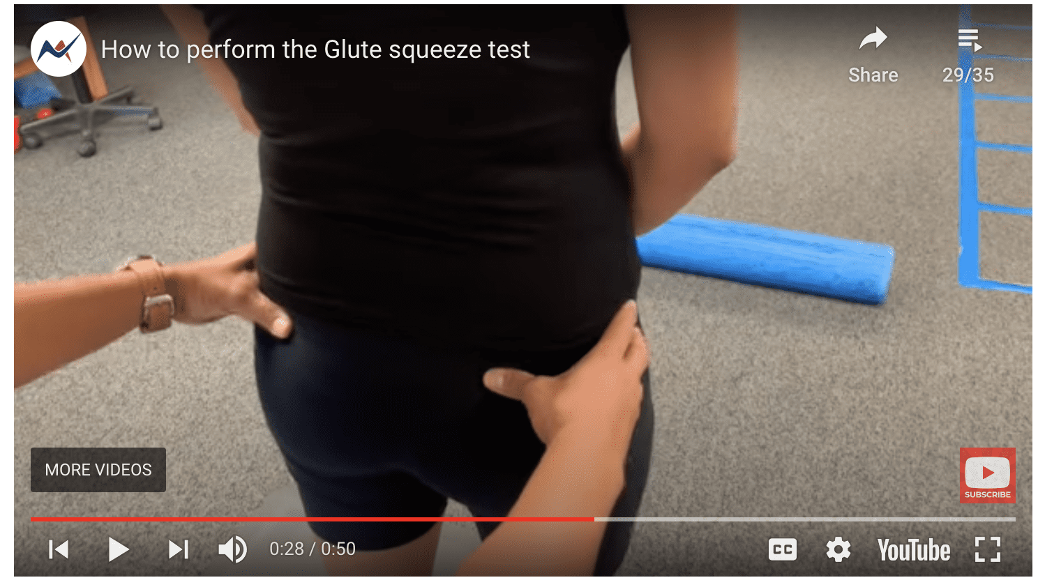Hands On WEDNESDAY - How to perform the glute squeeze test | Movewell ...